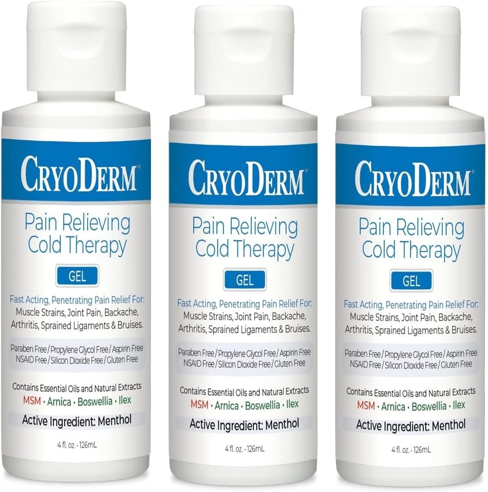 Amazon.com: CryoDerm Cold Therapy 3 oz Roll On (2 Pack) : Health ...