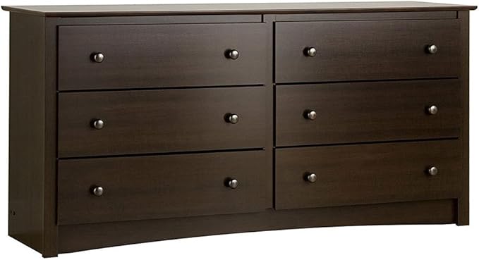 Amazon.com: Prepac Fremont, 6-Drawer Dresser, Espresso : Everything Else