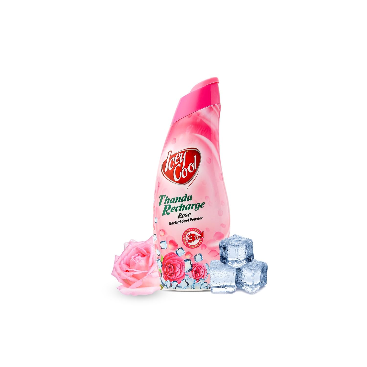 LABOLIA Icey Cool Herbal Talcum Powder|Cooling Fresh Talc For Body-For ...