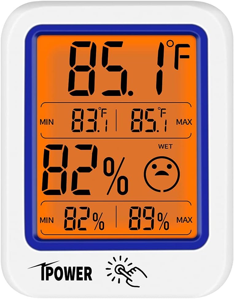 Amazon.com : Grower's Edge Large Display Thermometer/Hygrometer ...