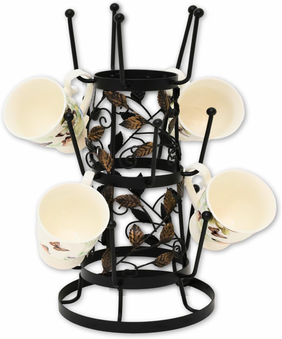 Amazon.com: Maypes Mug Tree – Coffee Mug Tree Stand – Sturdy Coffee Mug ...