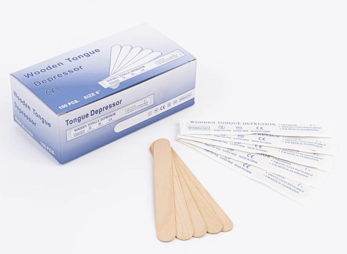 Wooden Medical Tongue Depressors