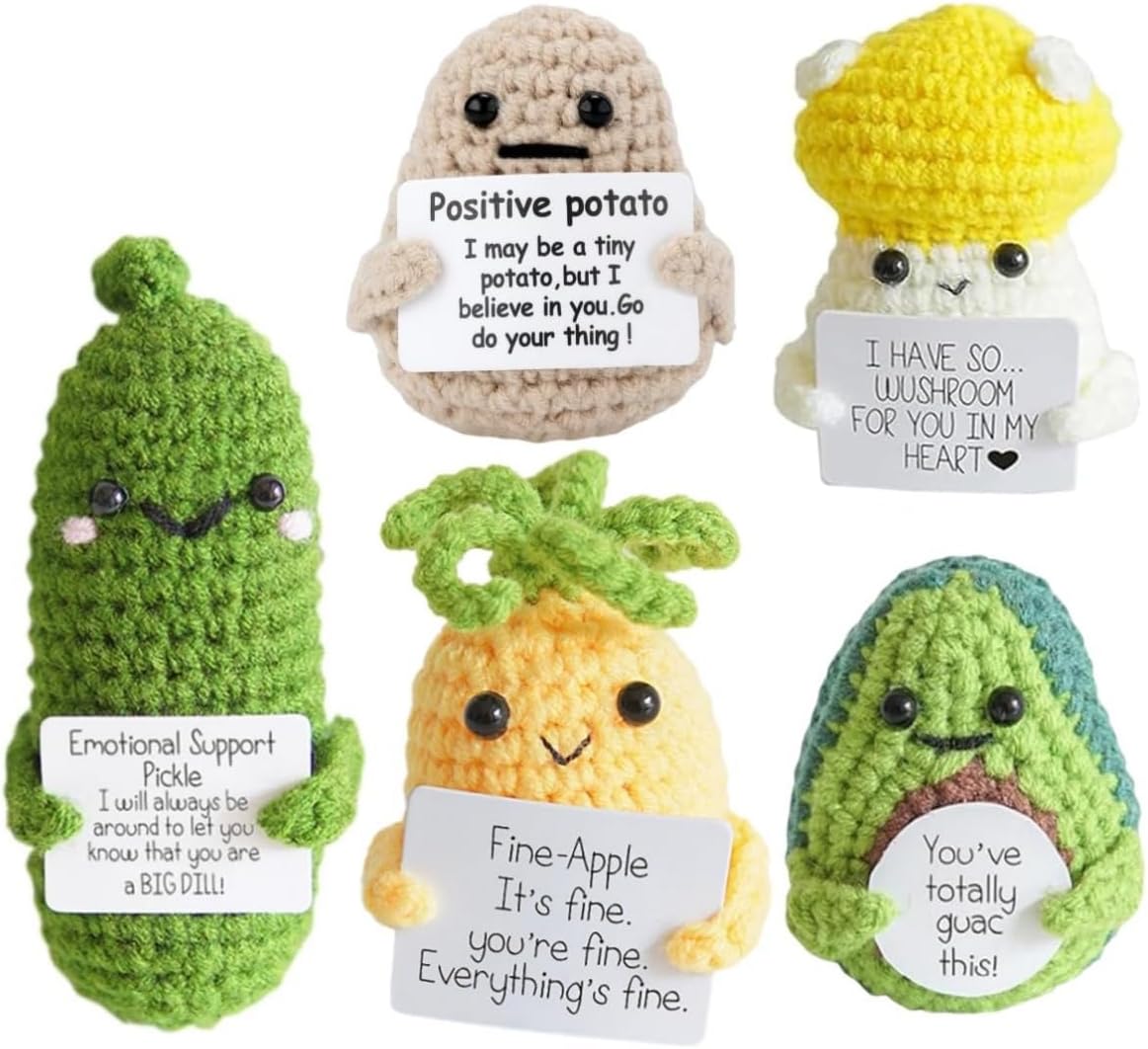 Amazon.com: Positive Potato Bulk Emotional Support Pickle, 3 Inch ...