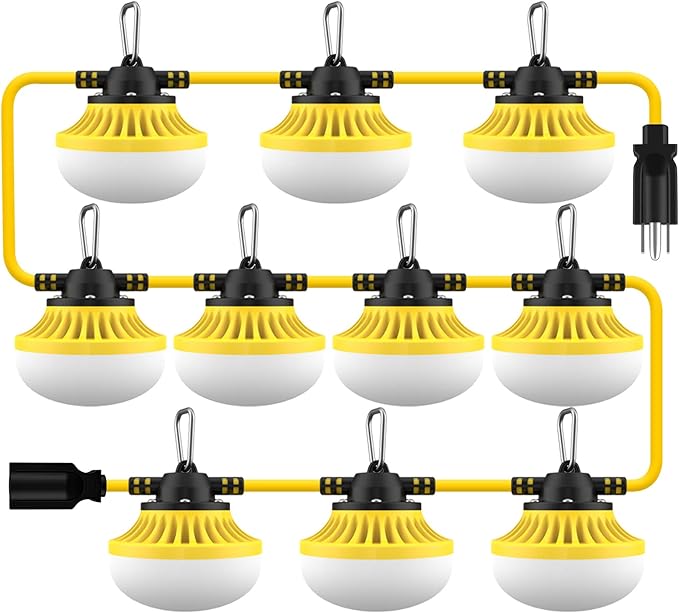 Construction String Lights LED Industrial Grade,Super Bright String ...