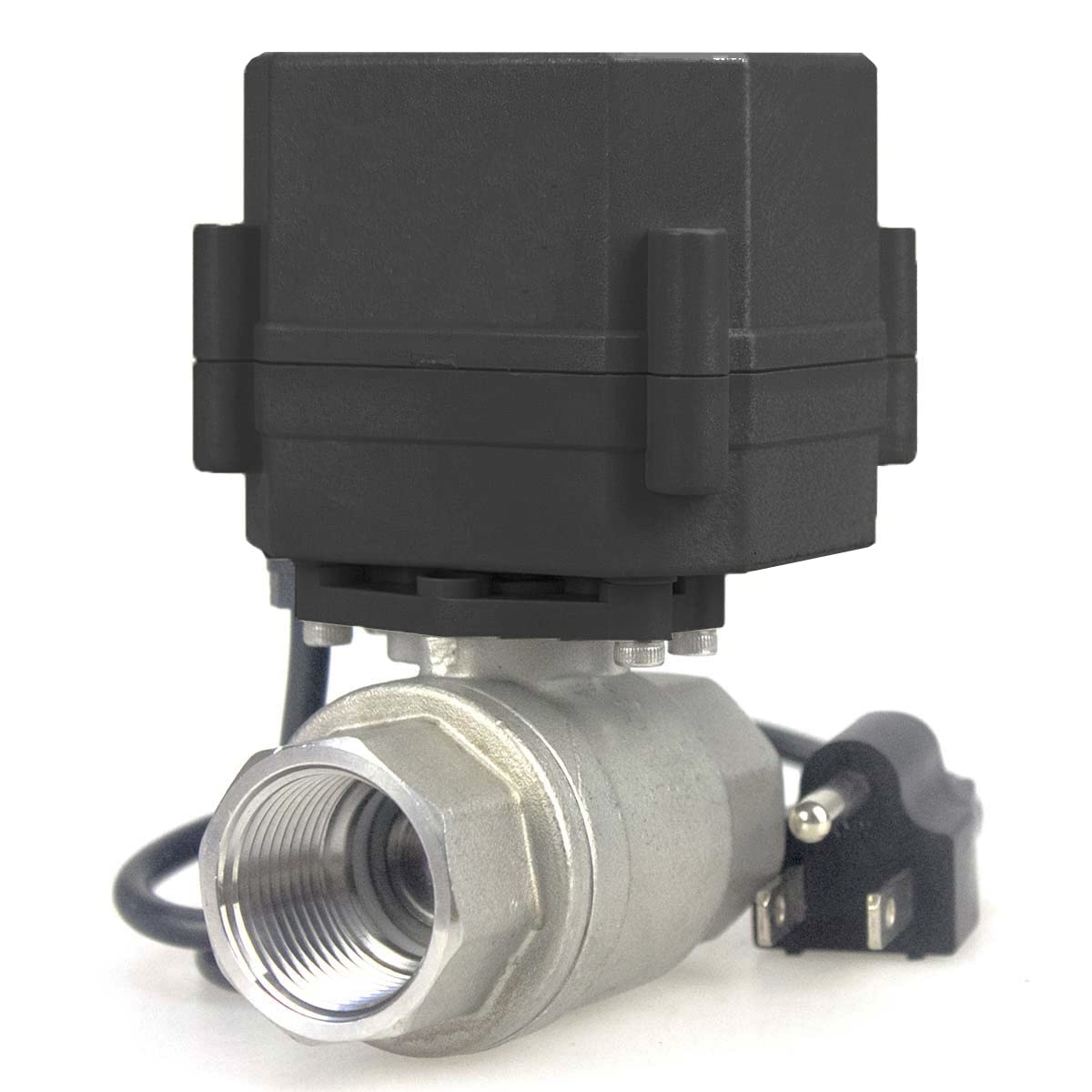 Snapklik.com : US Plug 110-240Vac 50/60Hz Stainless Steel Normally ...