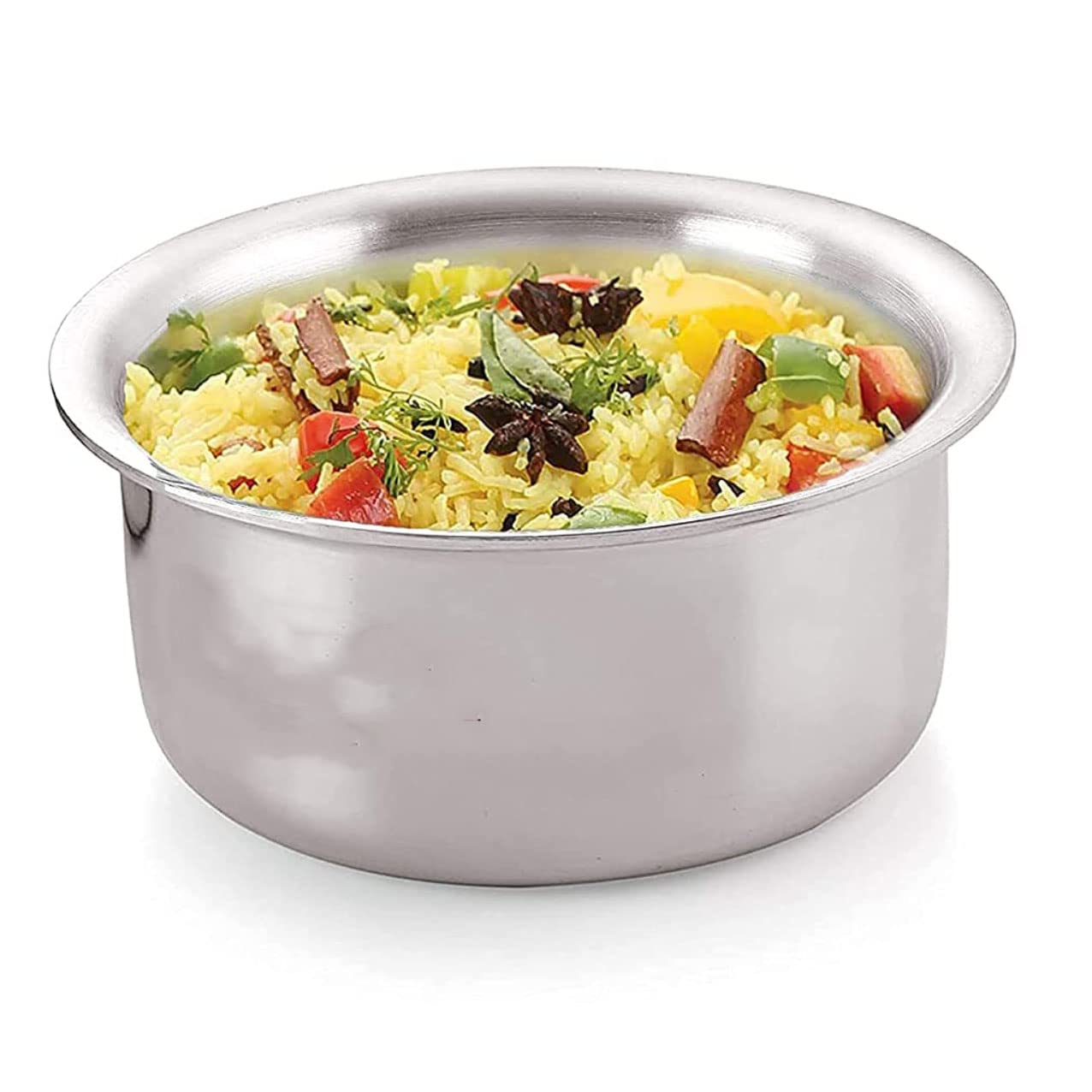 Buy Mannat Food-Grade Aluminium 1000 ml Patila/Bhagona/Pateli/Tope I ...