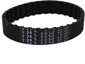 IIVVERR 124L 33 Teeth Stepper Timing Belt Geared-Belt 314.33mm ...