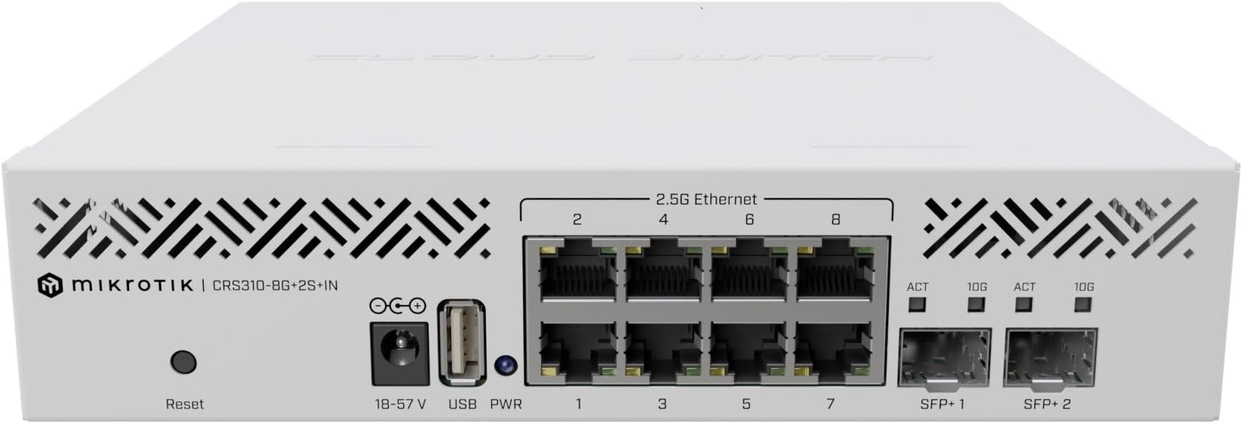 MikroTik CRS310-8G 2S IN: L3 Smart Switch Géré 2.5G Ethernet (100/1000 ...