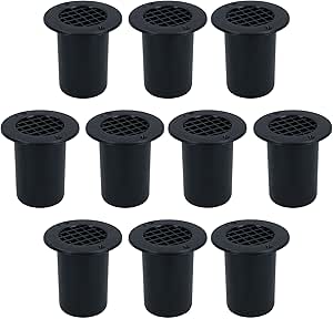 10 Pack Gas Drop Out Floor Vent 75mm Caravan Van Conversion Motorhome ...