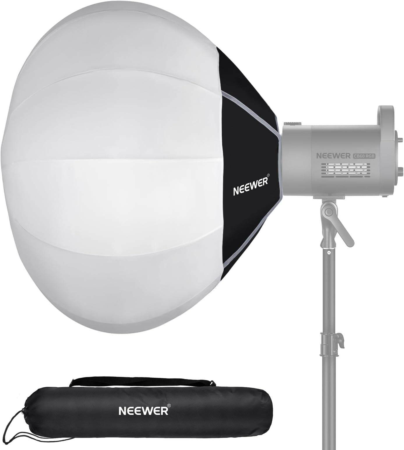Amazon.com : NEEWER Foldable, Portable Softbox Diffuser for 480 LED ...