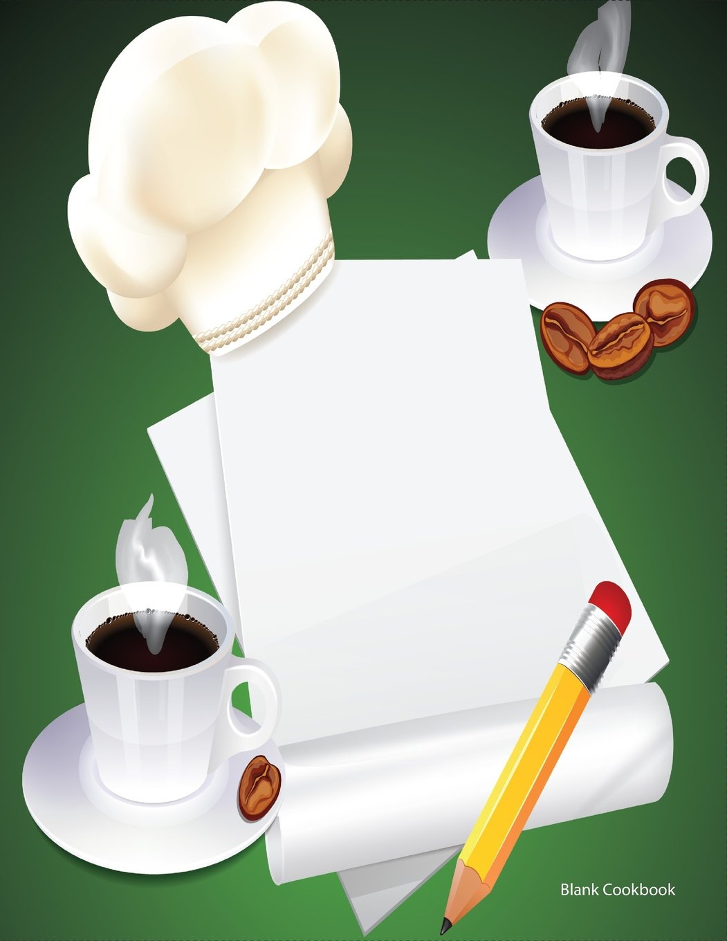 Amazon.com: Blank Cookbook: Notepad 8 (Recipe Journals, Recipes, Blank ...