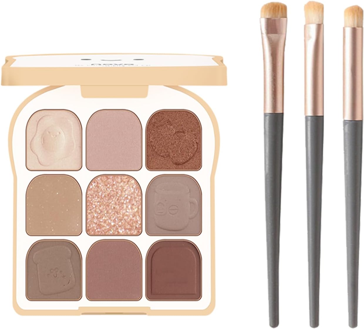 Amazon.com : 9 Colors Eyeshadow Palette Kit,Eyeshadow Palette with 3 ...