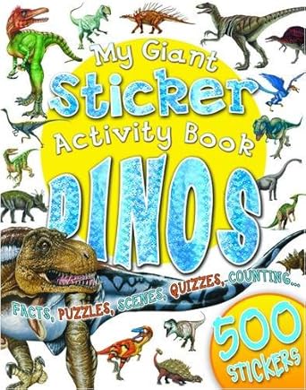 My Giant Sticker Activity Book Dinosaurs: Belinda Gallagher ...