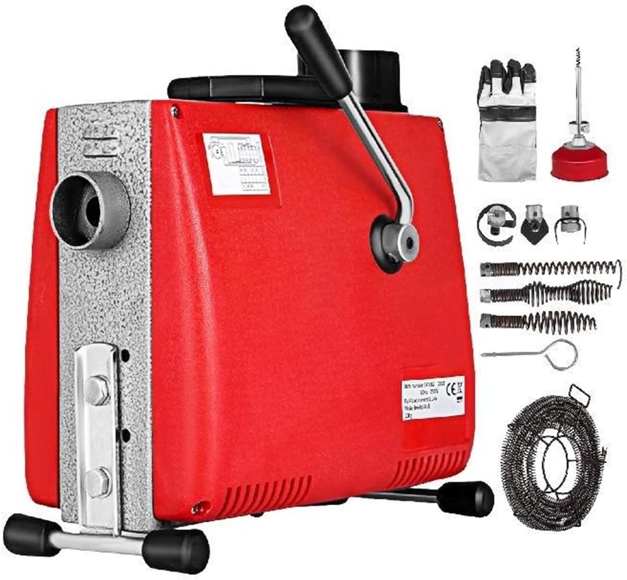Rohrreinigungsmaschine 250 W Rohrkolben 400 U min Elektrischer rohrreinigungsmaschine-250-w-rohrkolben-400-u-min-elektrischer