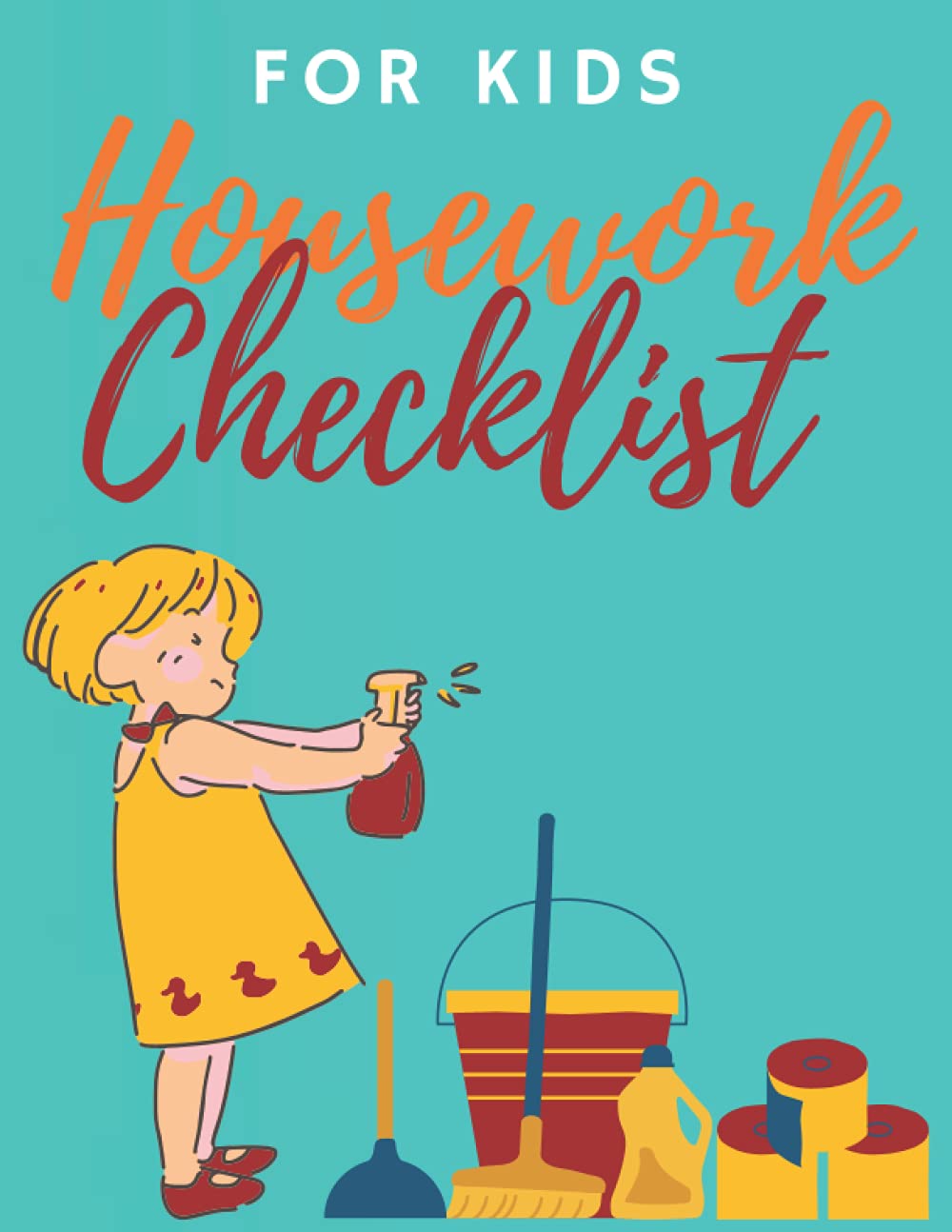 Buy Housework Checklist for kids: Kids Daily Checklist and Chore ...