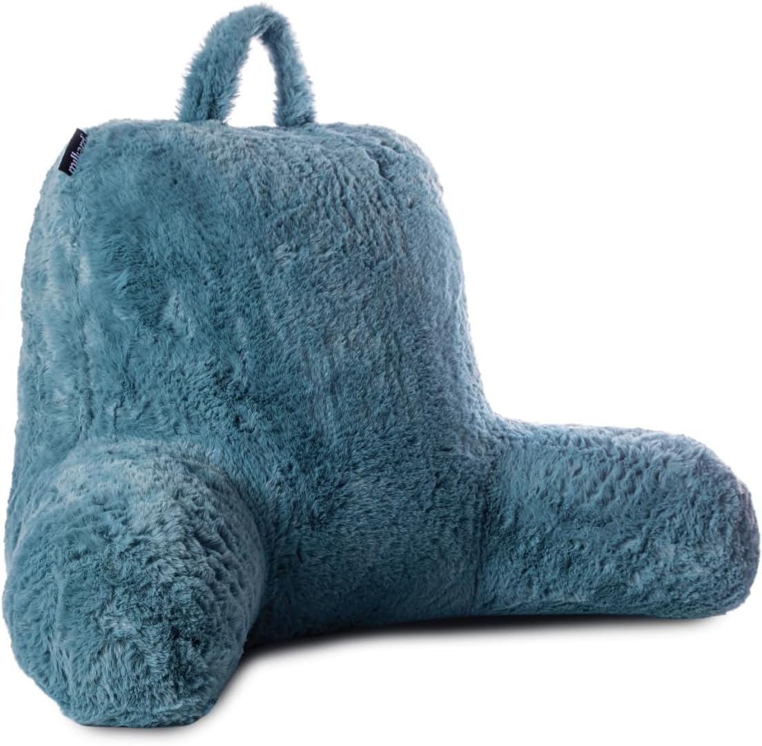 Soft Bed Rest Reading Pillow With Neck/Arm Support, Shredded Memory ...