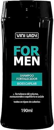 Shampoo Fortalecedor For Men 190ml : Amazon.com.br: Beleza