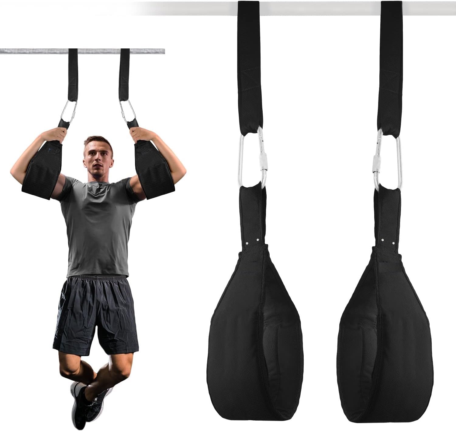 Buy FItcozi Hanging Straps/Knee Up Ab Straps Hanging/Hanging Ab Straps ...