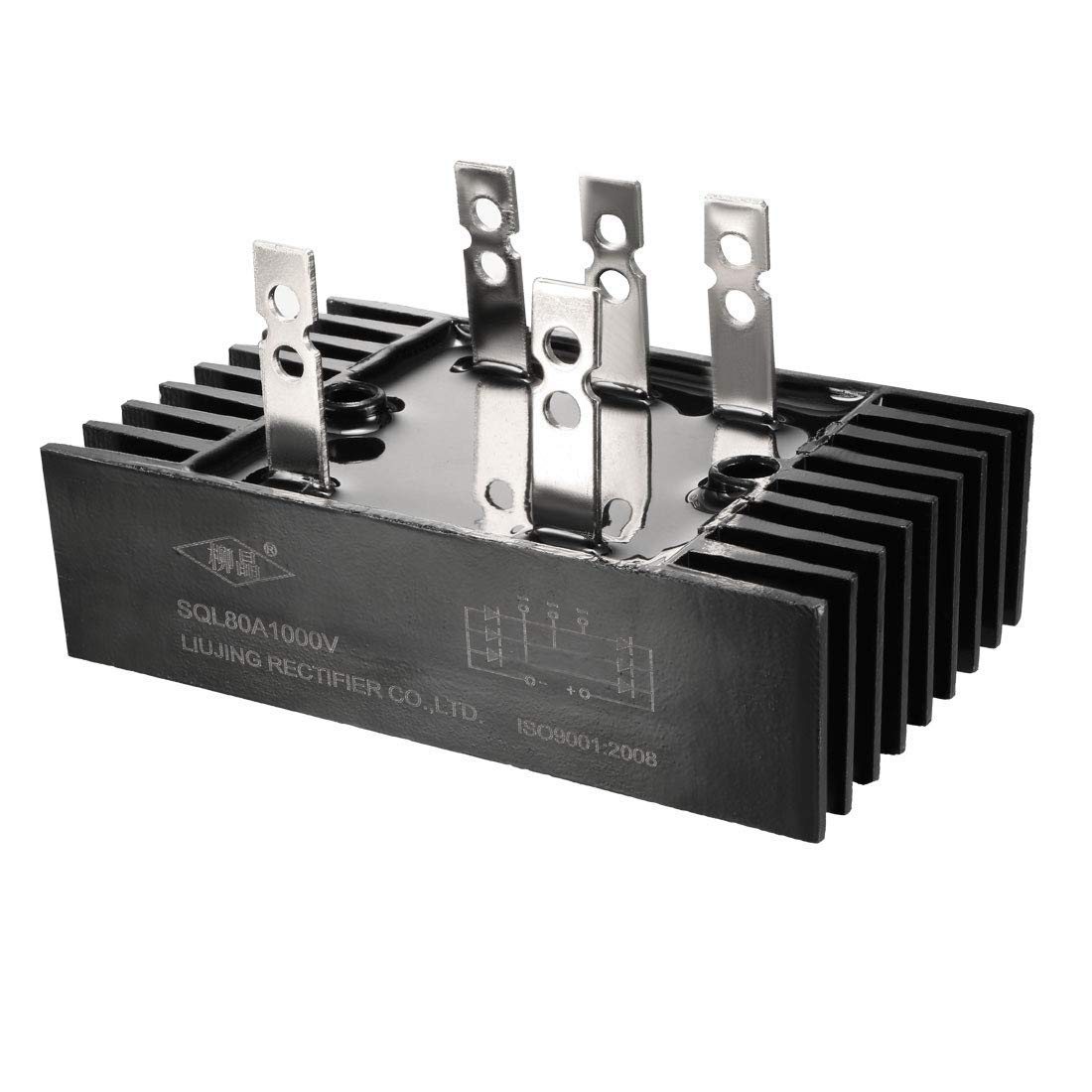 Buy KFidFran SQL80A1000V 5 Terminals Three Phase Power Bridge Rectifier ...