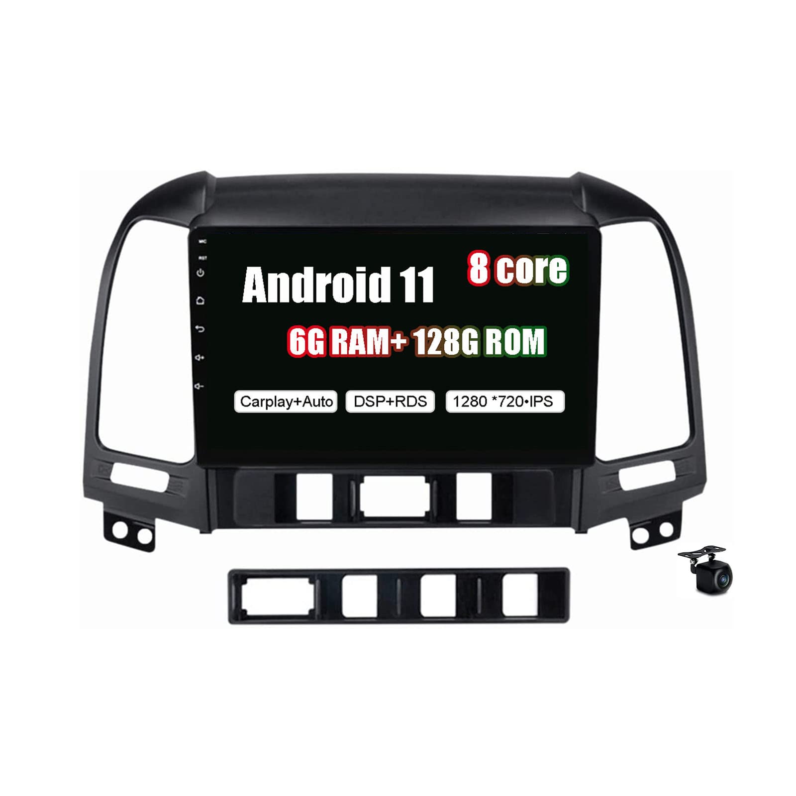 Buy PLOKM Android 11 Car Stereo,Carplay RDS AM Car Radio, for Hyundai ...