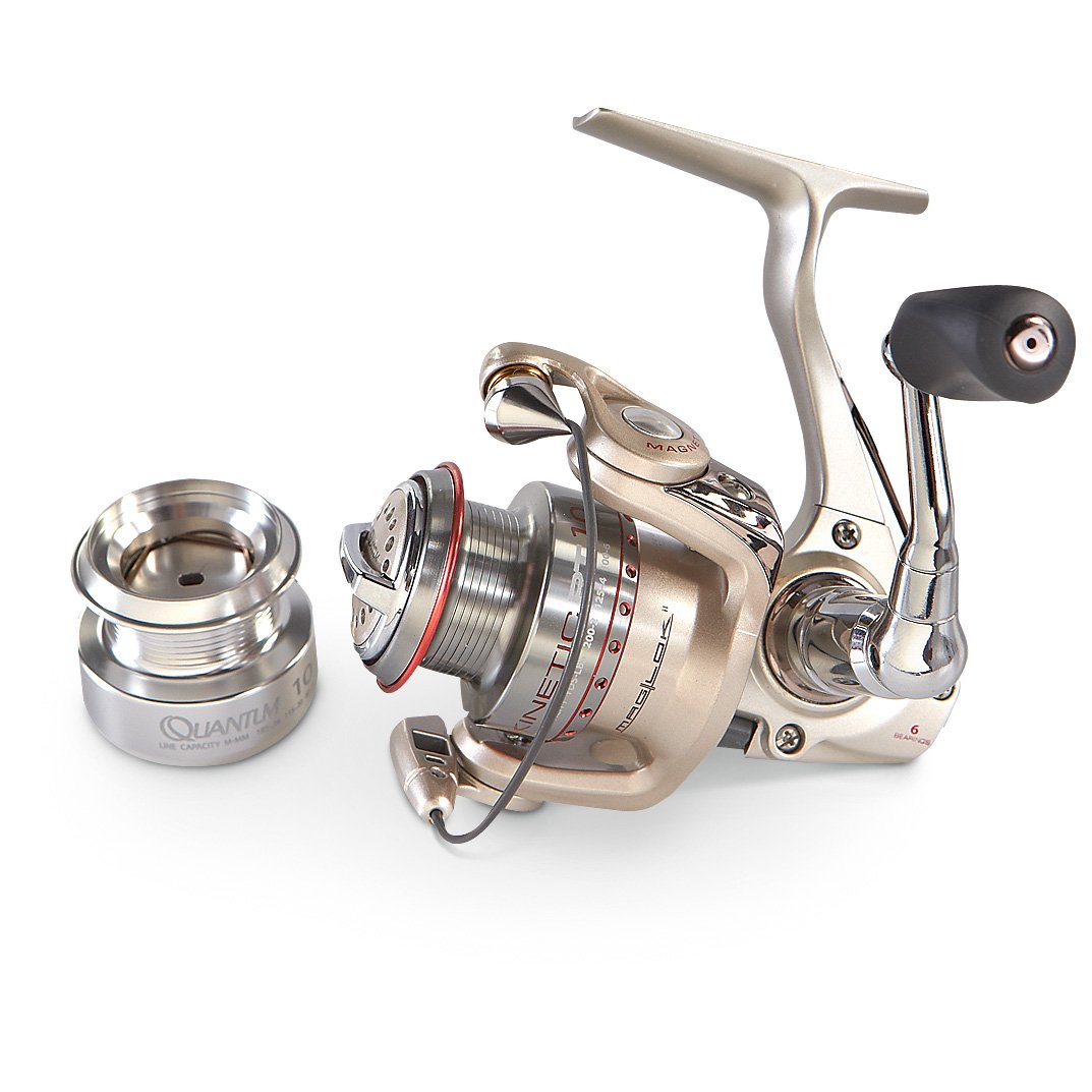 Amazon.com : Quantum Kinetic PT Spinning Reel : Spinning Fishing Reels ...