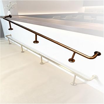 Bar Foot Rail,Stainless Steel Bar Foot Rail Kit with Complete ...