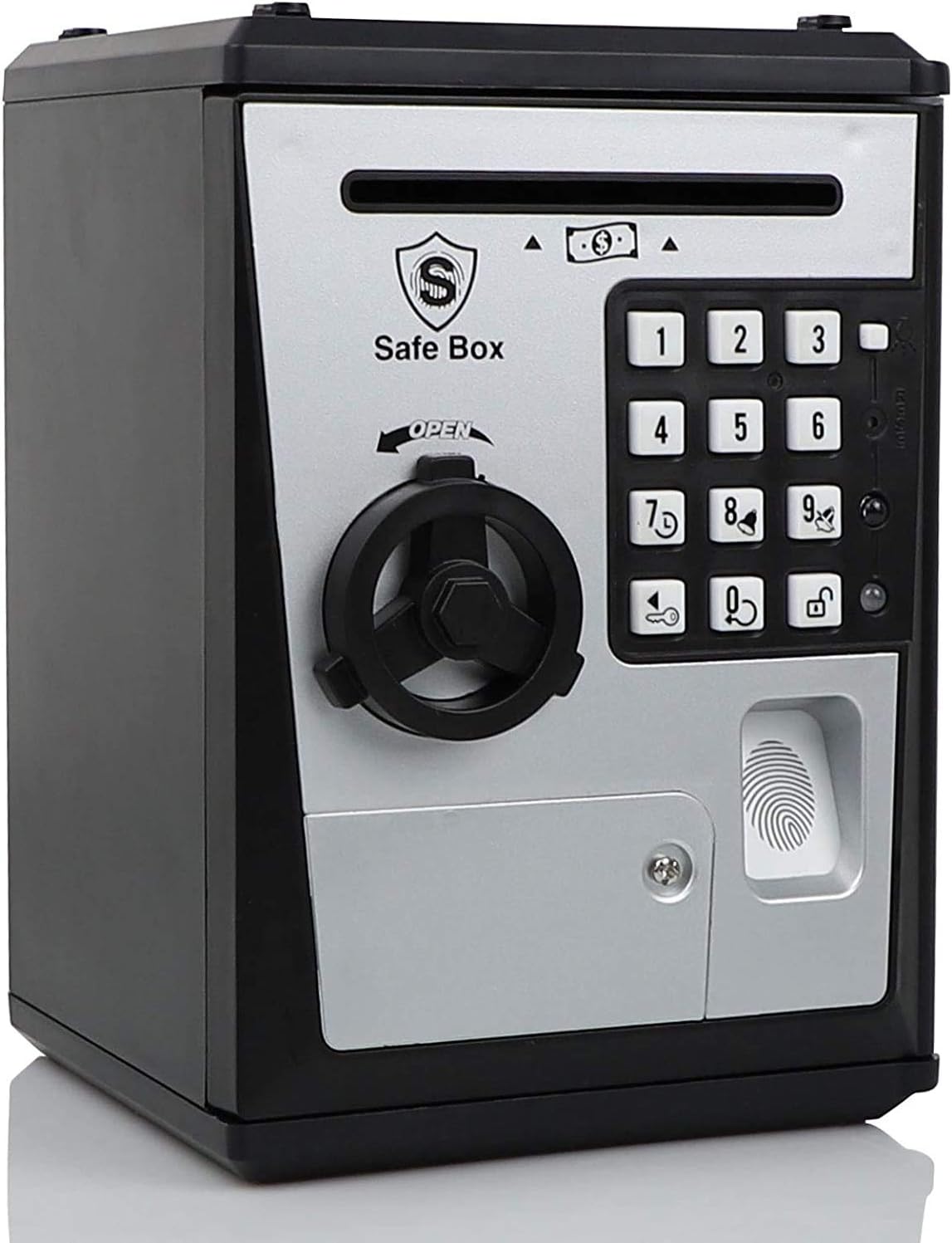 Amazon.com: Litpggy Kids Safe Bank with Fingerprint Password Talking ...