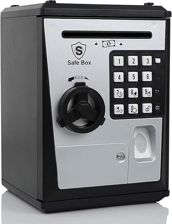 Amazon.com : Toy Safe Box, Electronic ATM Piggy Bank, Money Coin ...