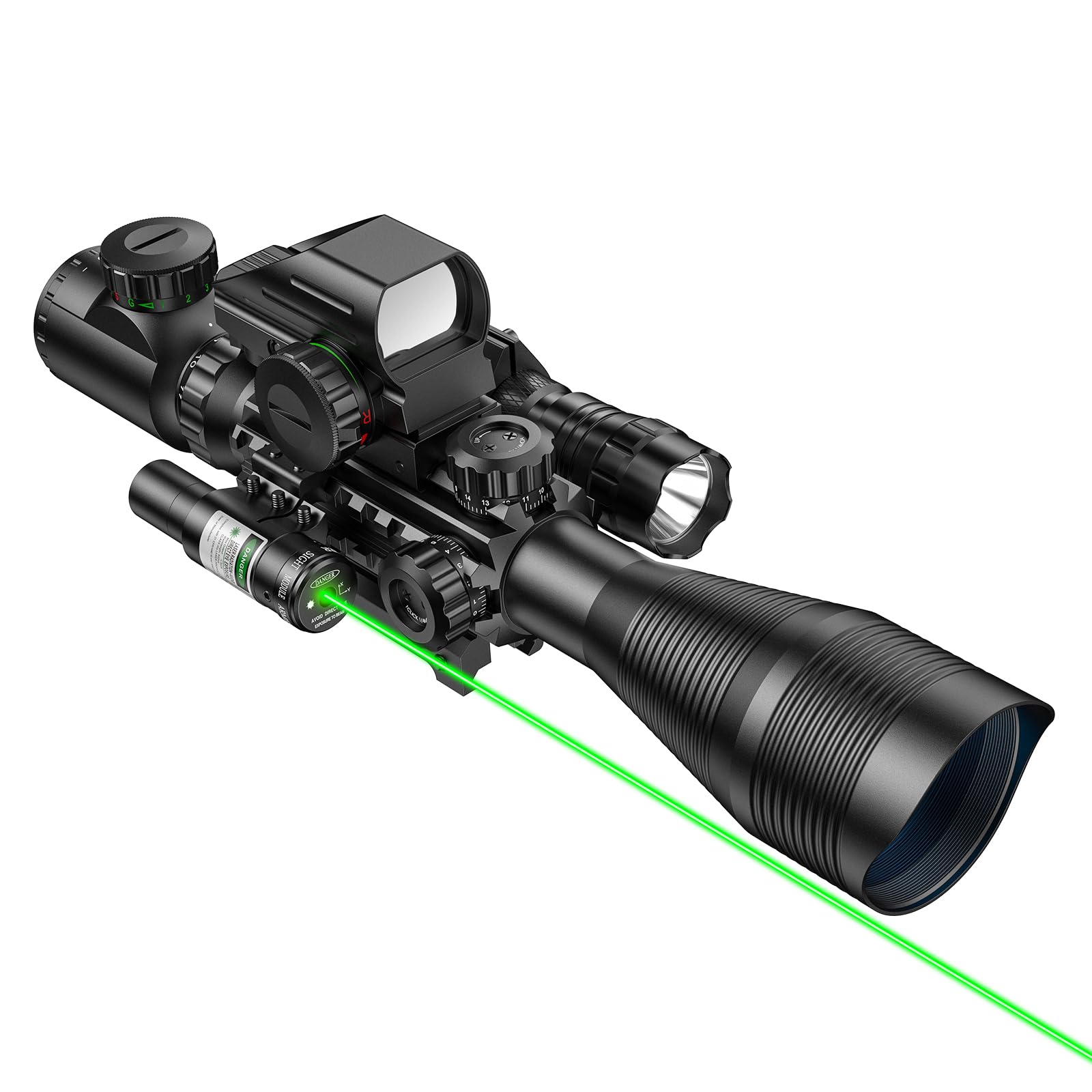 Snapklik.com : MidTen 4-12x50 Scope
