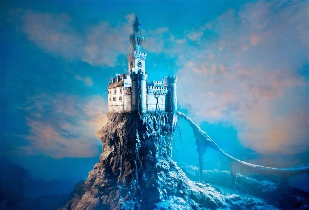 Edcott 10x8ft Mystery Medieval Castle Backdrop For Photoshoots ...