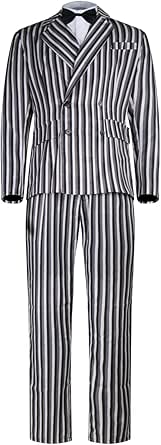 Amazon.com: LILLIWEEN Adult Addams Costume,Gomez Family Suit Morticia ...