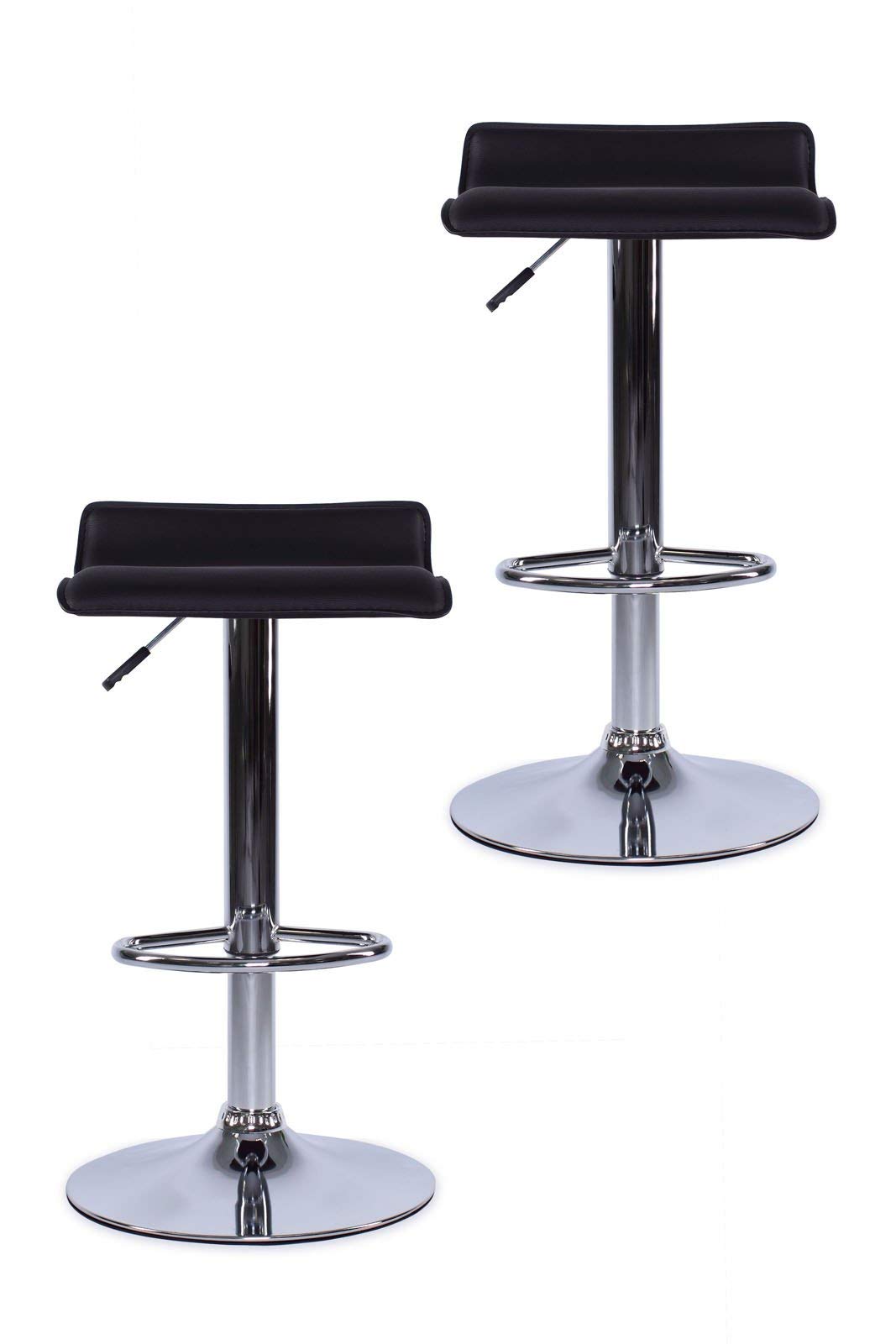 Relaxdays, höhenverstellbar, drehbar, bis 120 kg, Metall, Kunstleder ...