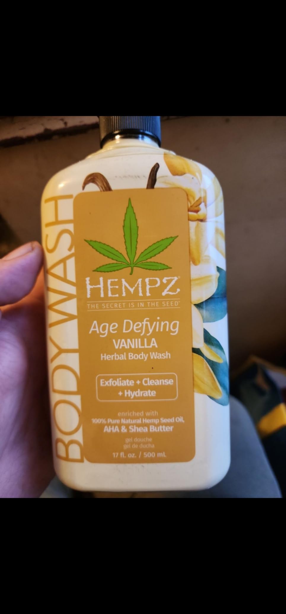 Amazon.com : Hempz Body Wash Age Defying - Vanilla & Musk - Hydrating ...