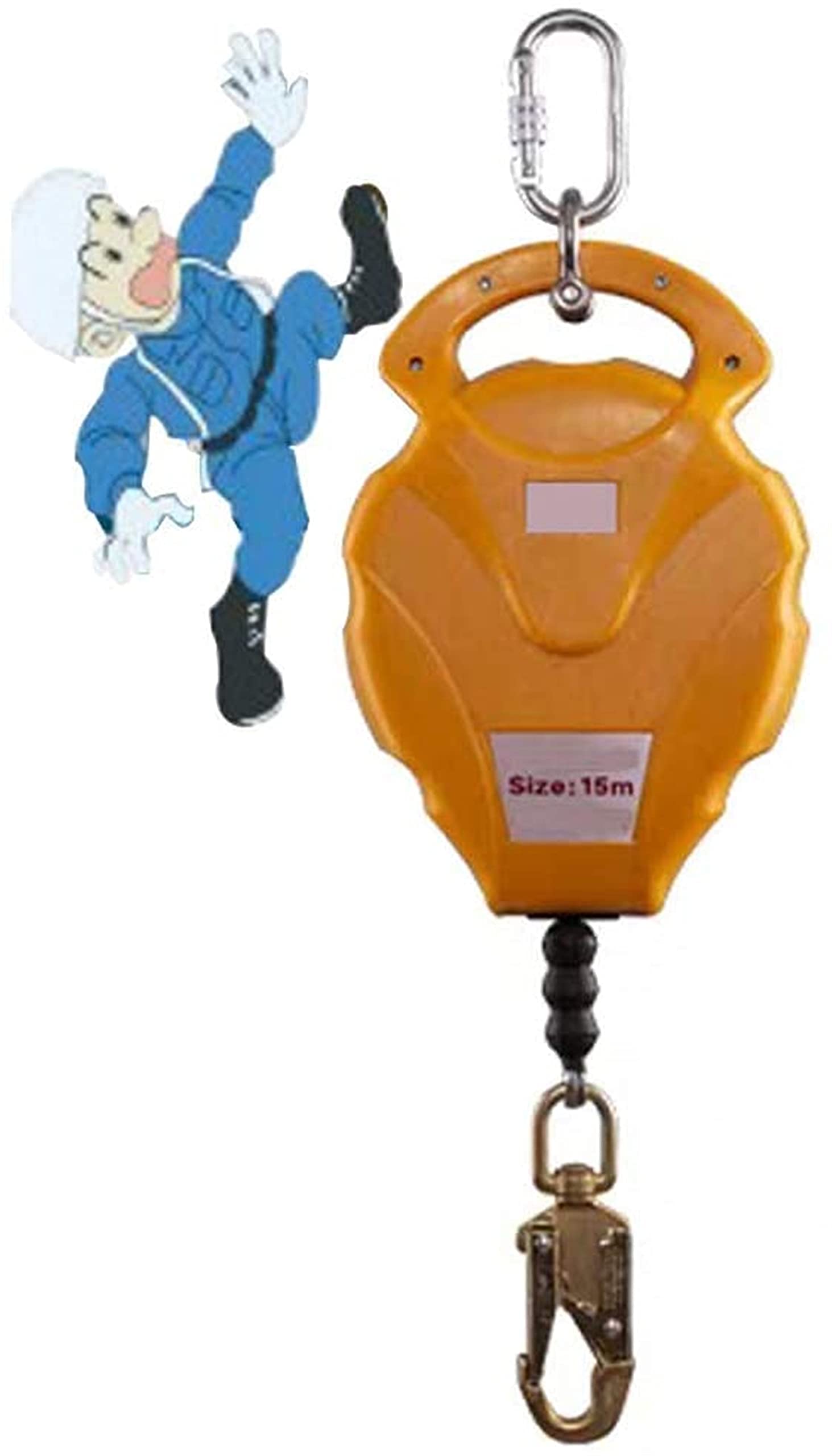 Self Retracting Lifeline 50 Ft Personal Protection Equipment Safety ...