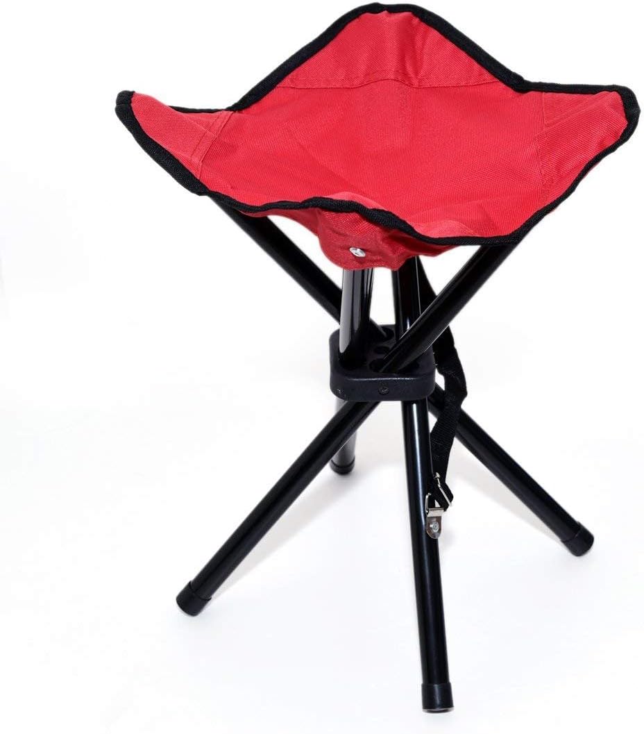 Buy Saiyam Foldable Stool Portable Travel Chair Four-Leg Stool for ...
