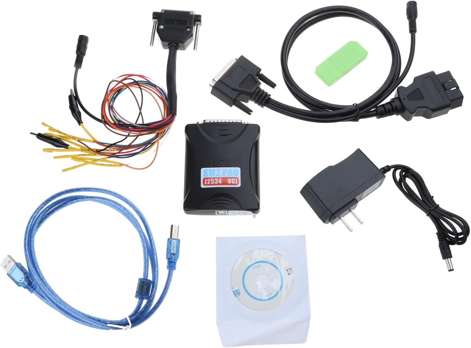 Amazon.com: Latest Version ECUs Programmer SM2Pro J2534VCI Read Write ...