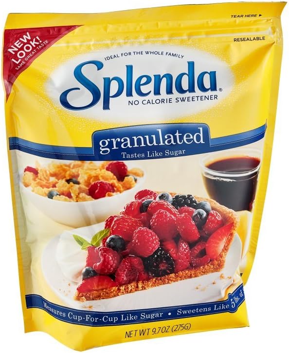 Amazon.com : Splenda Granulated Bag - 8 Pack : Sugar Substitute ...