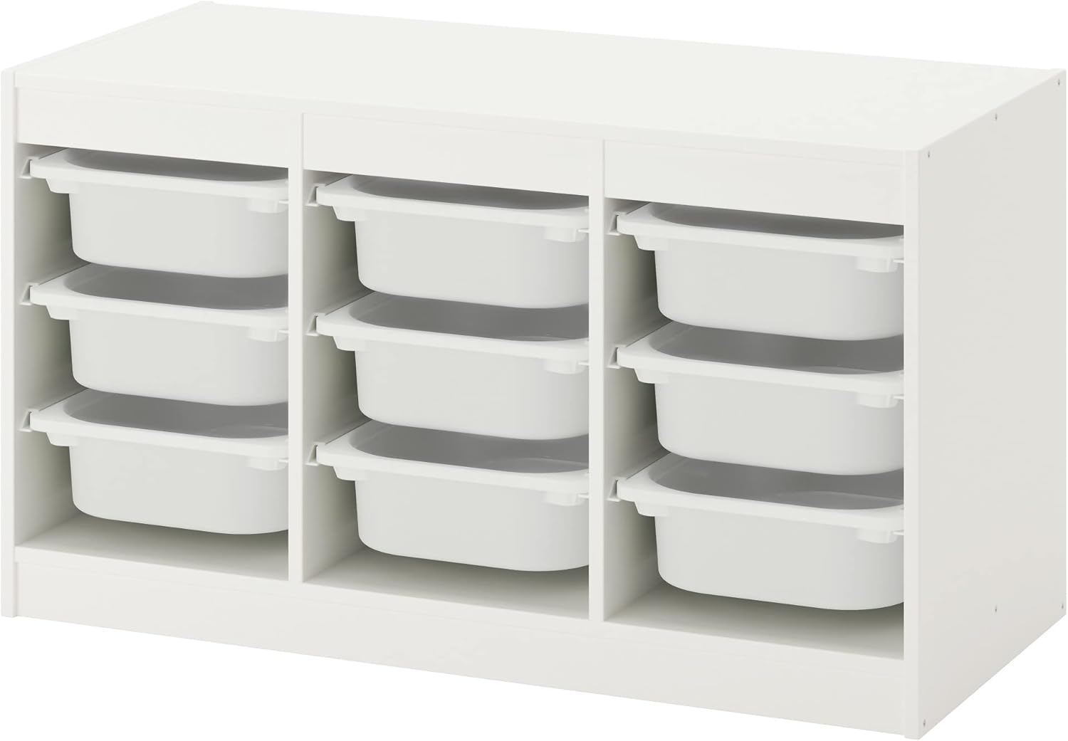 Amazon.com: IKEA TROFAST Storage Combination with Boxes, 99x44x56 cm ...