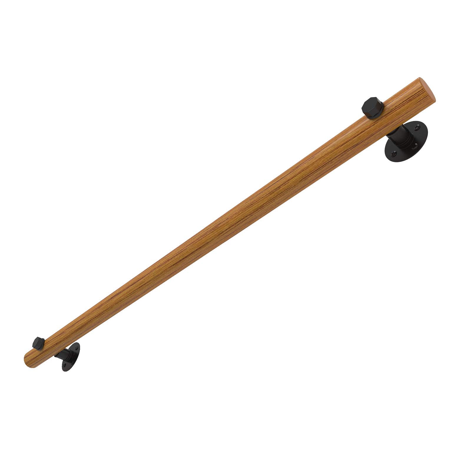 Buy HELOU Stair Handrail, Solid Wood Stair Rail, Handrails for Stairs ...