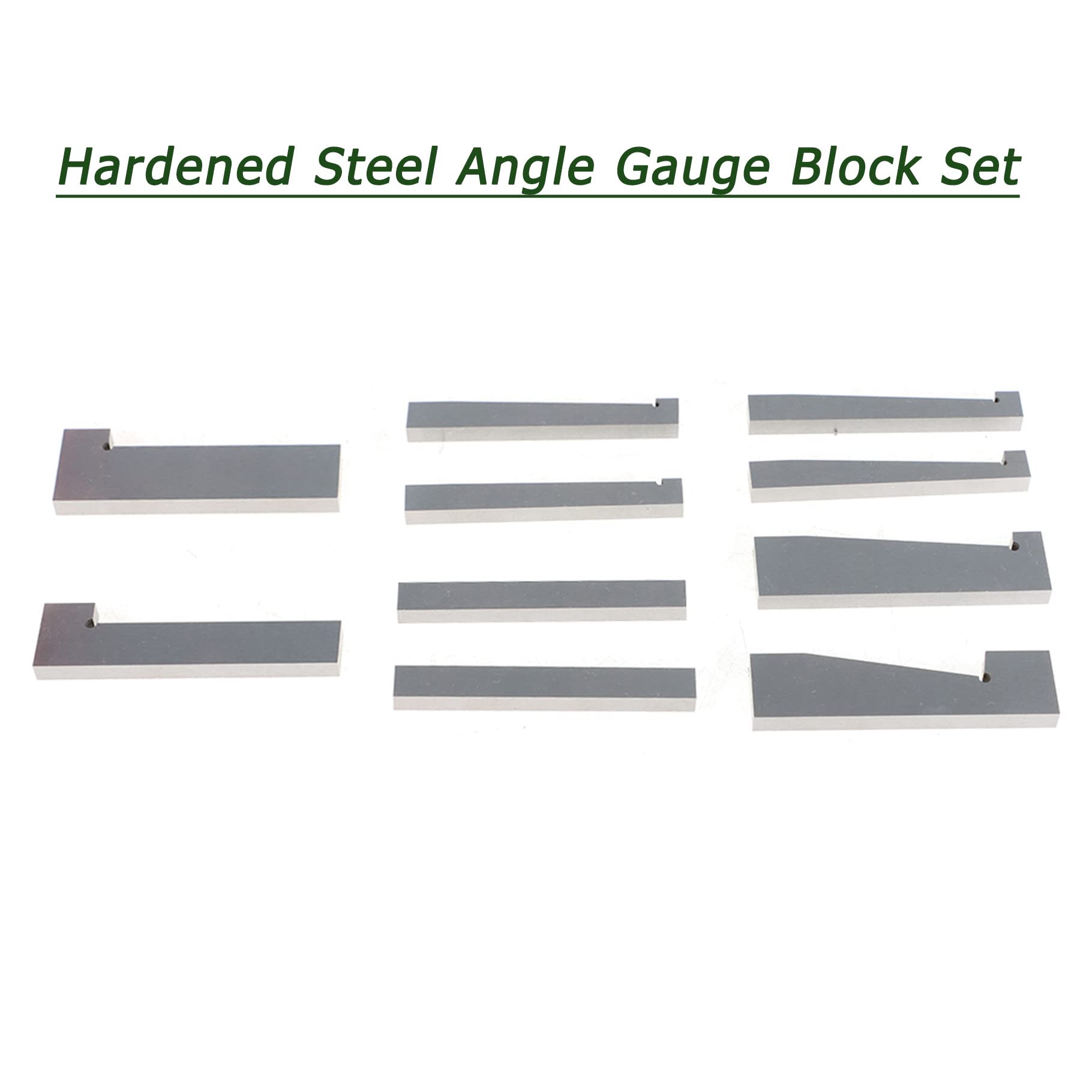 Snapklik.com : 17Pcs 1/4 To 45 Accuracy Ground Angle Block Set, 0.0003 ...