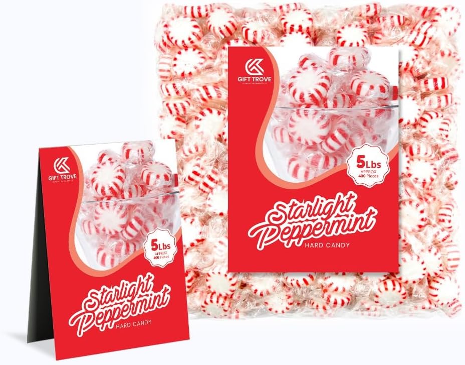 Amazon.com: Starlight Peppermint Mints, 31-Pound Bulk Box : Grocery ...