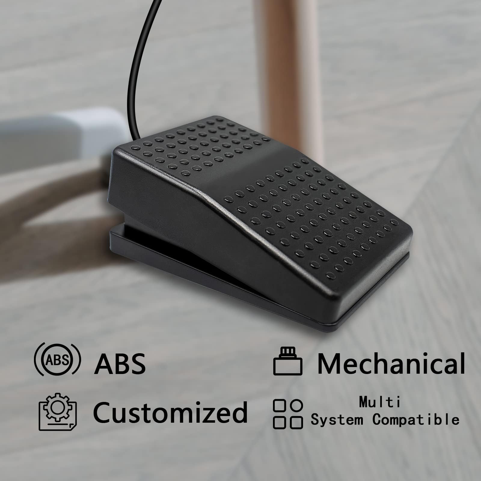 Snapklik.com : PCsensor Foot Pedal Switch USB PC Program Hot Key Foot ...
