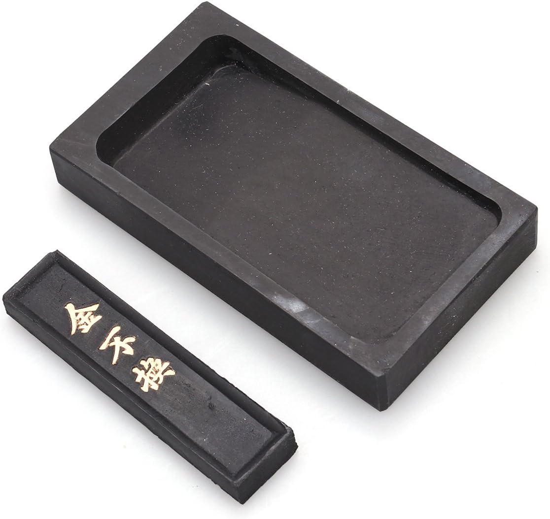 NUOLUX Chinese Calligraphy and Painting Inkstone with Chinese ...