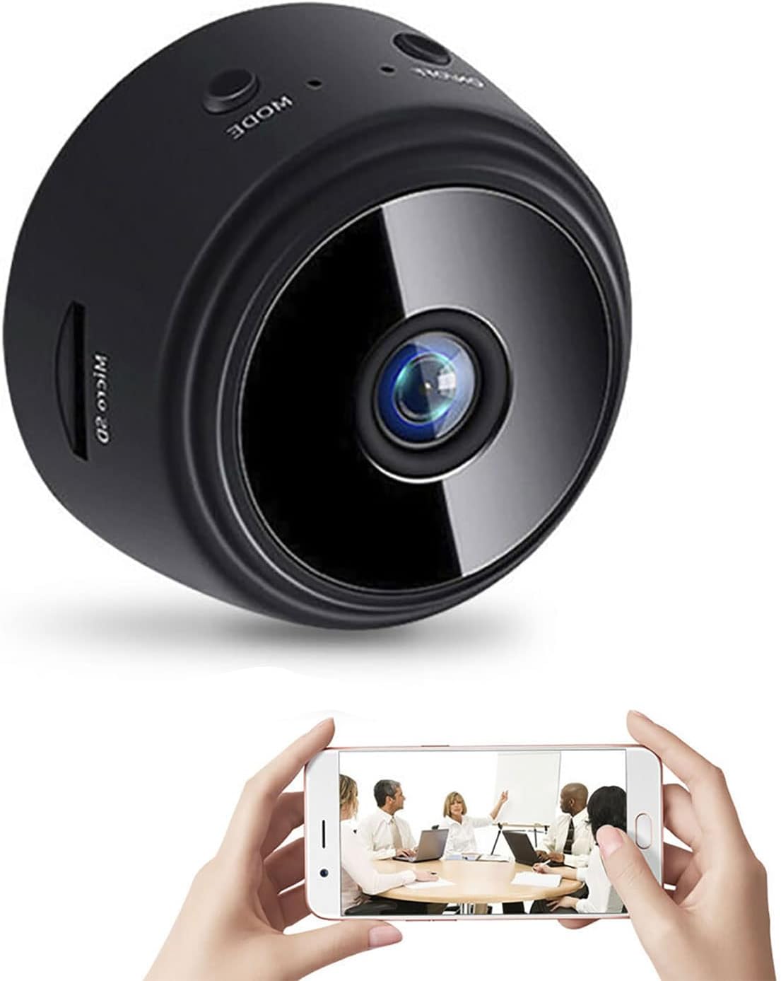 Amazon.com : Homezo Mini WiFi Security Camera, A9 Mini WiFi Hd 1080p ...