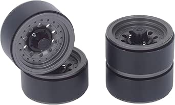 Amazon.co.jp: RC Car Wheel Rims Traction Beadlock Design Replacement ...