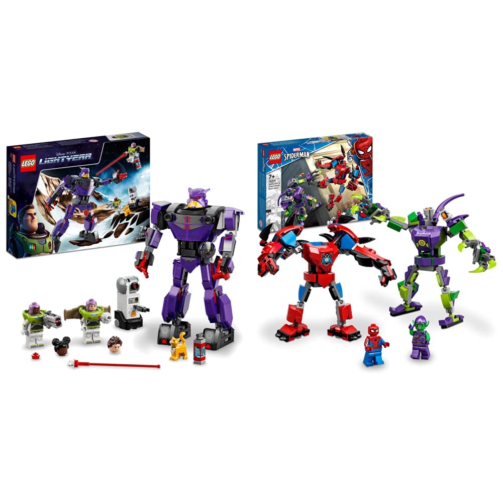 Buy LEGO 76831 Disney and Pixar’s Lightyear Zurg Battle Buildable Robot ...