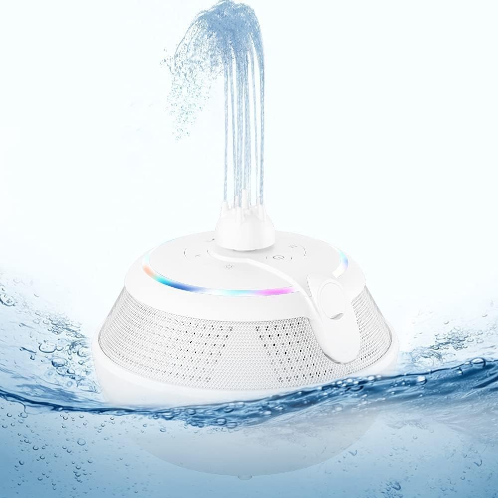 Fountain Waterproof Bluetooth Speaker, Wireless Shower Floating Party ...