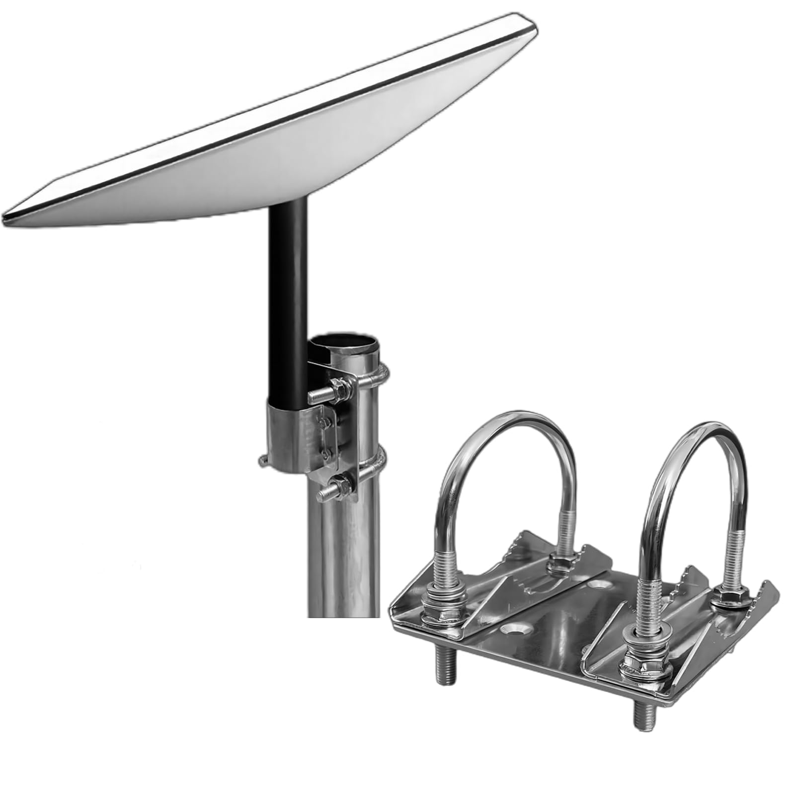 Buy Universal Starlink Pipe Adapter for Weather Station Pole, Steel ...
