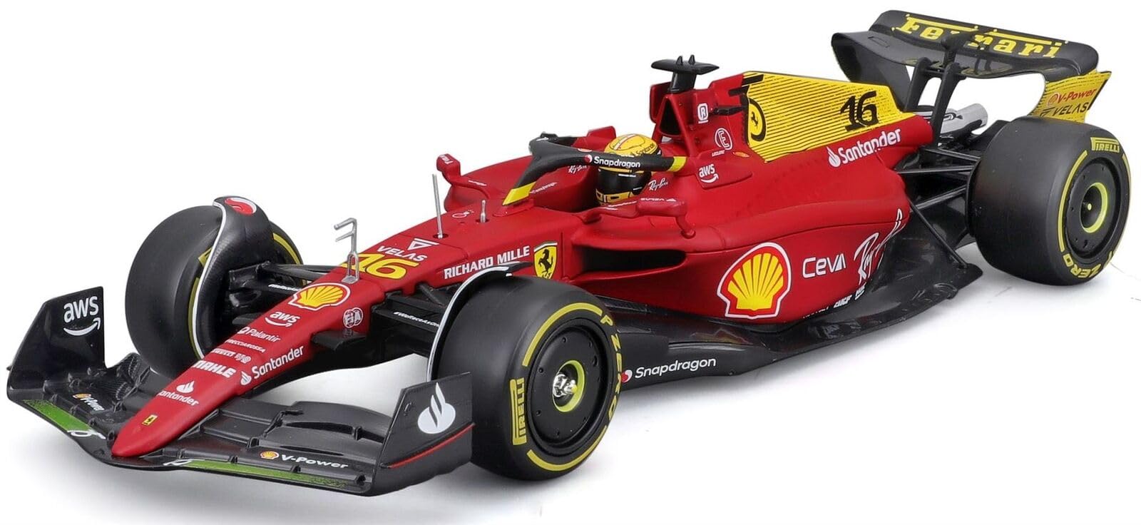 Bburago-1/24 Scale Model Compatible With Ferrari Formula 1 Scuderia ...