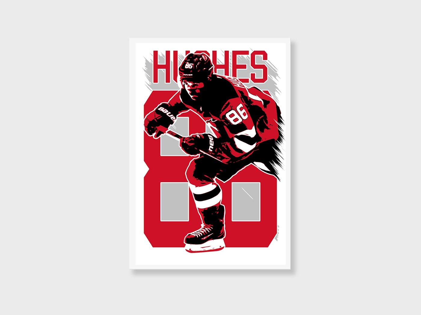 Amazon.com: Jack Hughes Poster - Jack Hughes Artwork - Jack Hughes ...